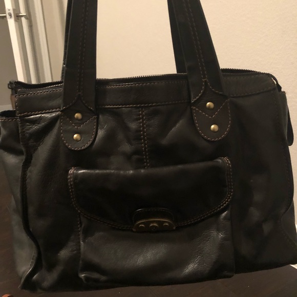 Fossil | Bags | Fossil 54 Leather Tote | Poshmark